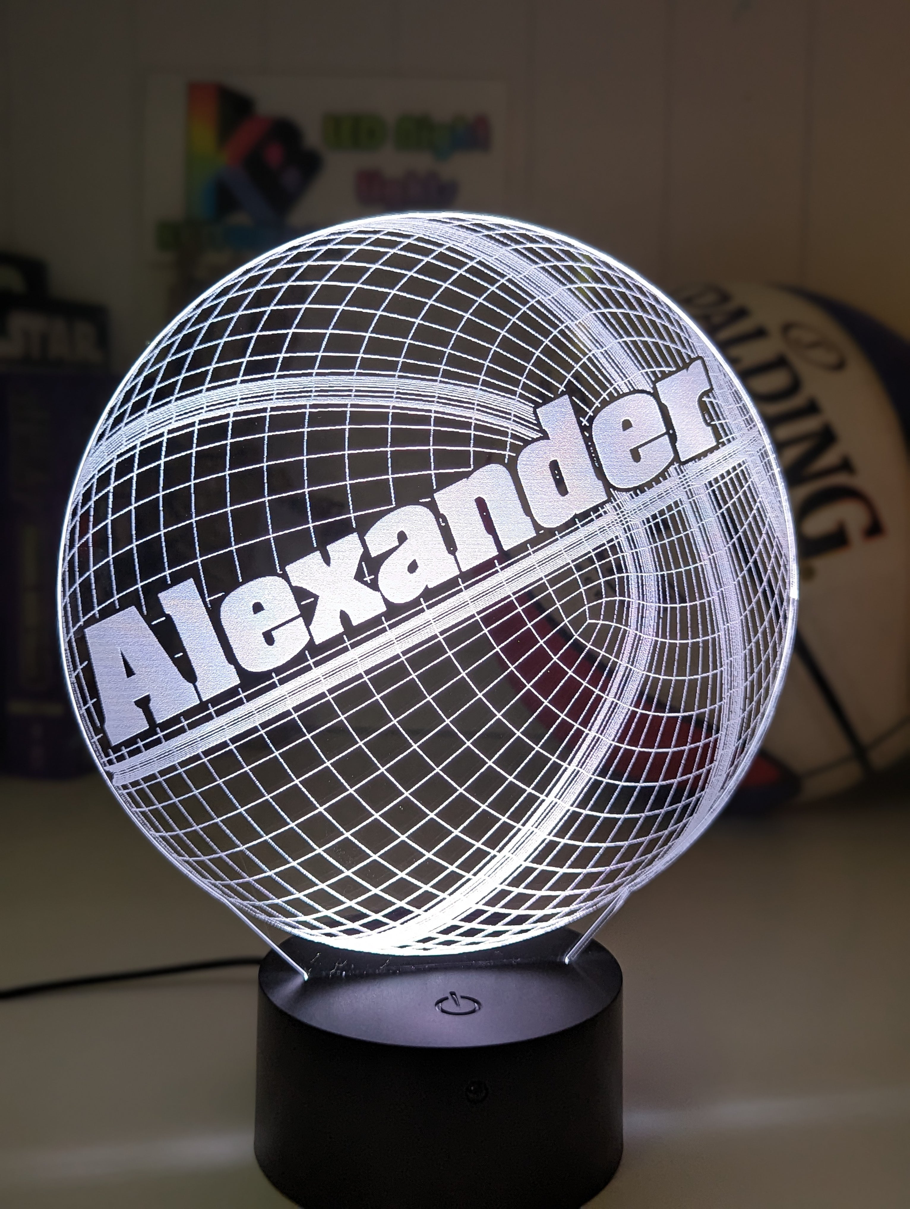 KustomBox Personalised 3D LED Night Light Lamps — Kustombox