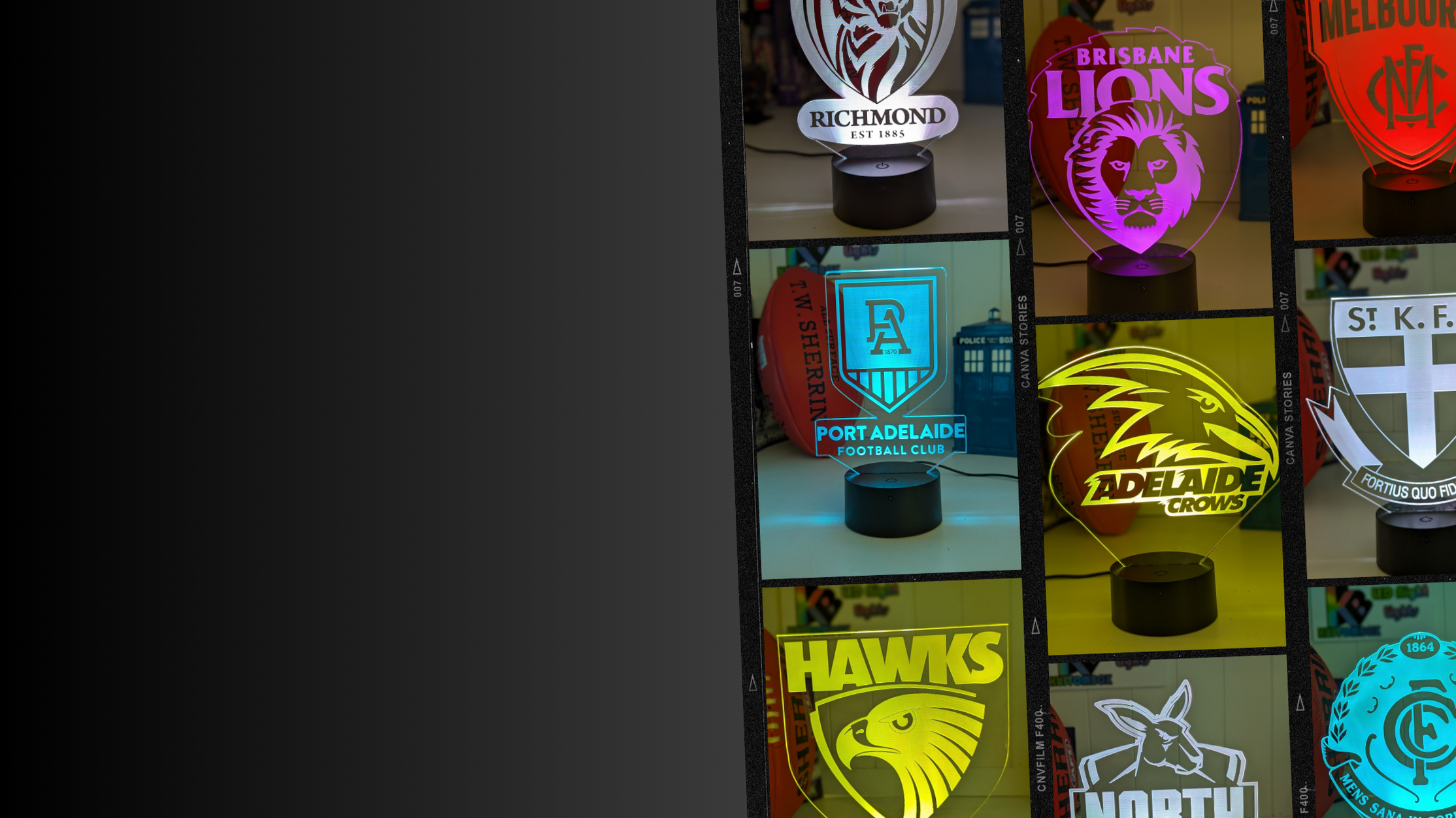 Custom 3D LED Night Lights Personalised LED Lamps – Kustombox