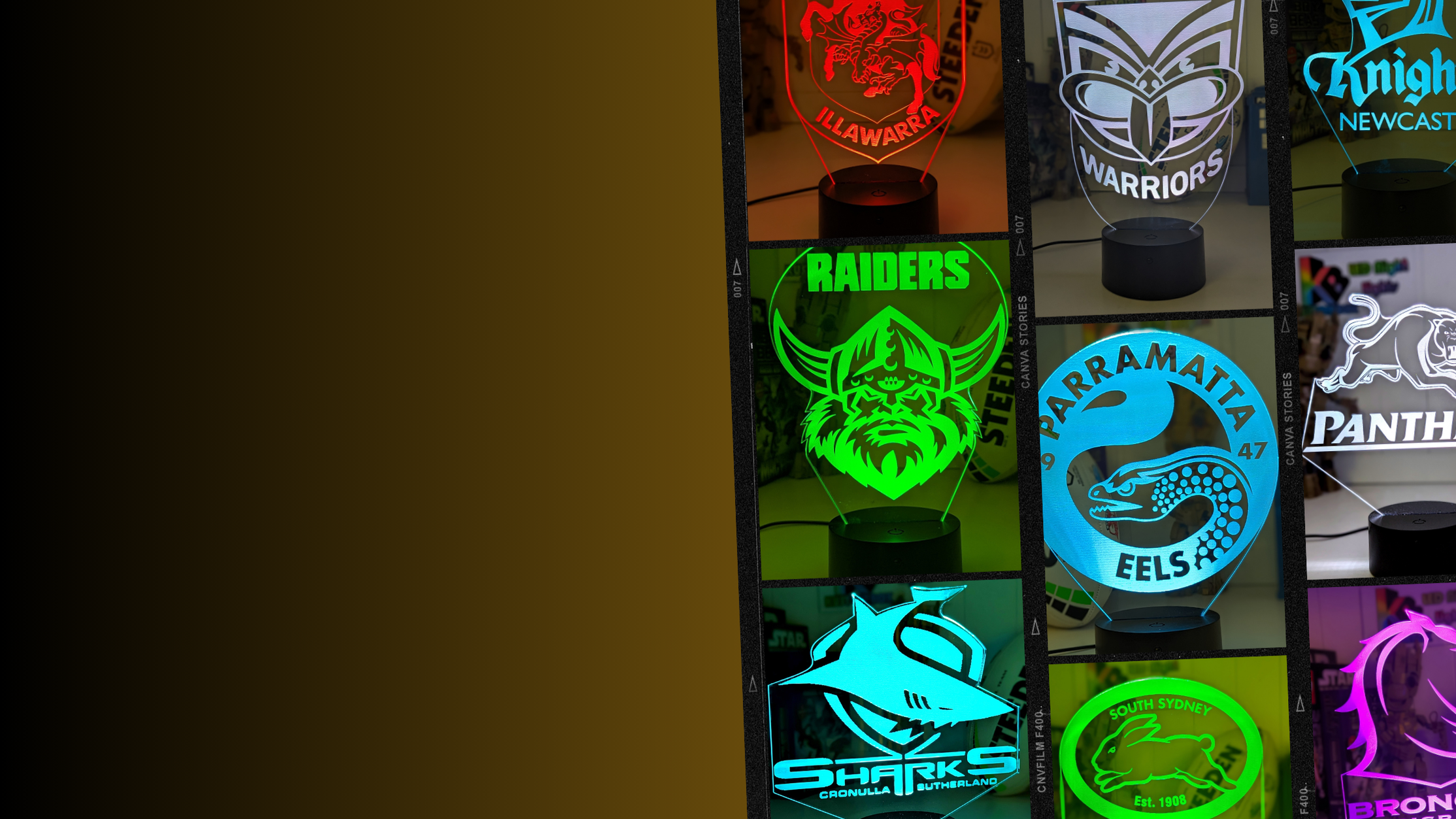 KustomBox Personalised 3D LED Night Light Lamps — Kustombox