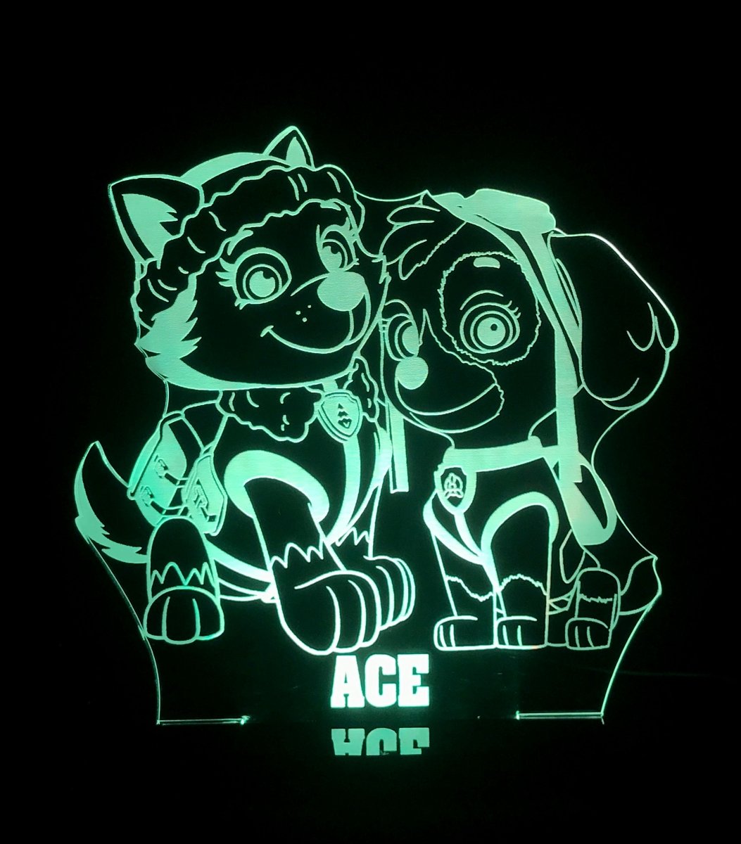 KustomBox Personalised 3D LED Night Light Lamps — Kustombox